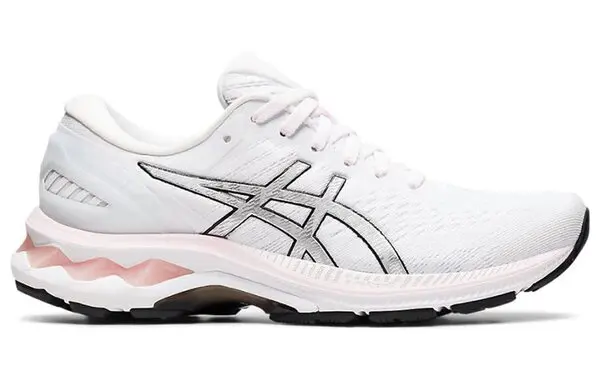 Asics Gel-kayano 27 Running Shoes - White/silver