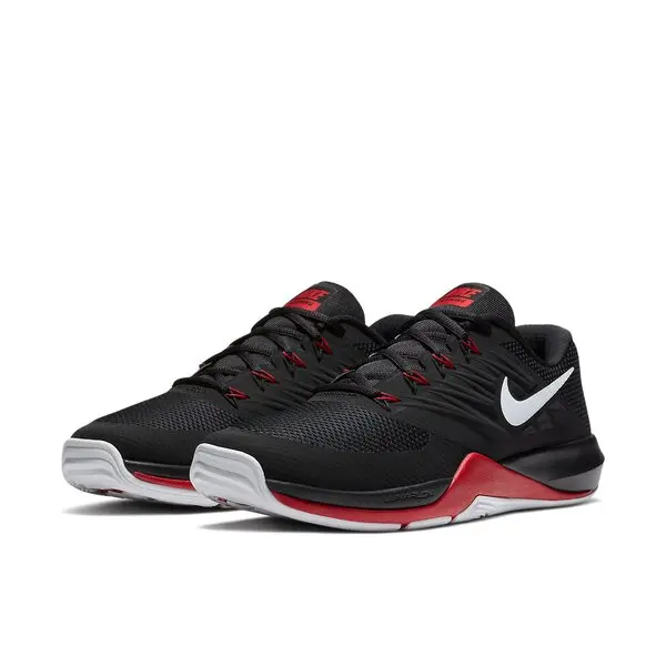 Nike Lunar Prime Iron Ii "gym Red" Training Sneakers - Black