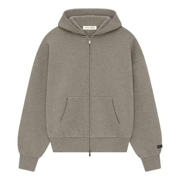 Fear Of God Classic Full Zip-up Hoodie - Homestead Heather