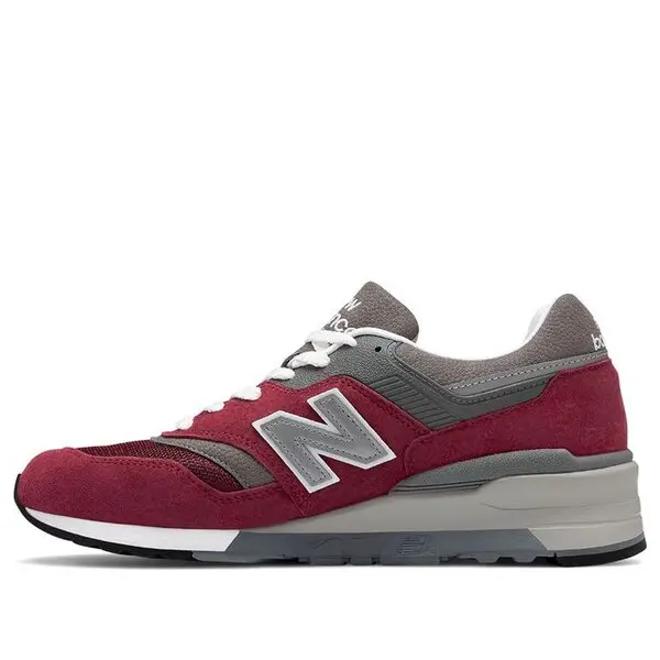 NEW BALANCE 997 "made In Usa" Sneakers - Grey/red