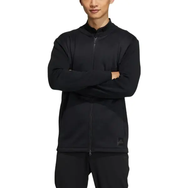 Adidas Logo Back Printing Stripe Zipper Jacket - Default Colorway