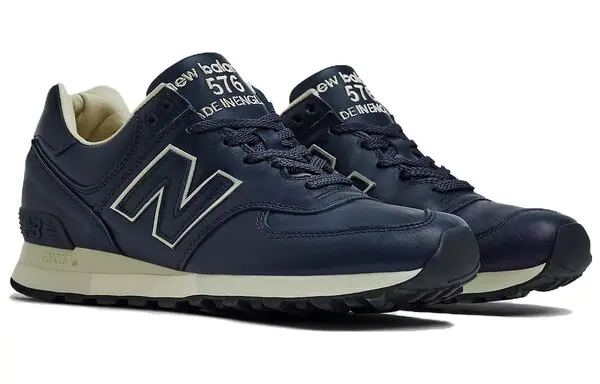 NEW BALANCE 576 Made In Uk Sneakers - Navy/white