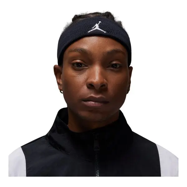 JORDAN Dri-fit Jumpman Logo Headband - Black