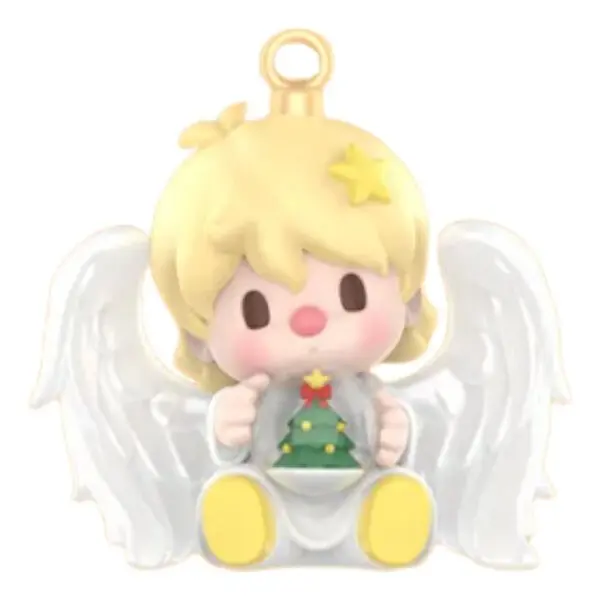 POP MART Sweet Bean Your Exclusive Holiday Series Figure 'angel's Blessing - Multi-color