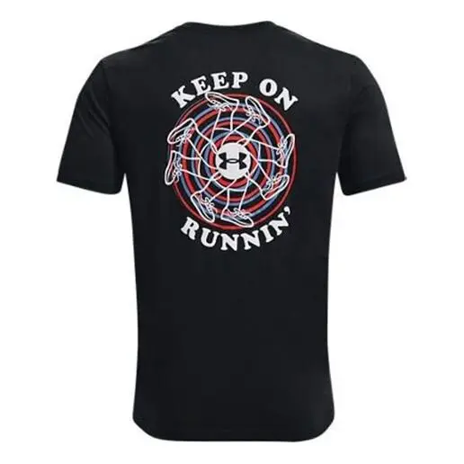Under Armour Keep Run Graphic T-shirt - Black