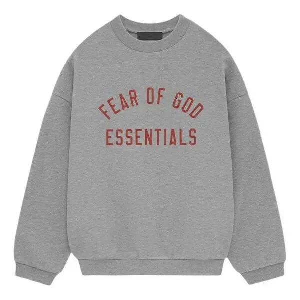 Fear Of God Fleece Crewneck - Dark Heather