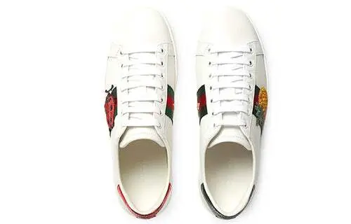 Gucci Ace Pineapple Embroidered Sneakers