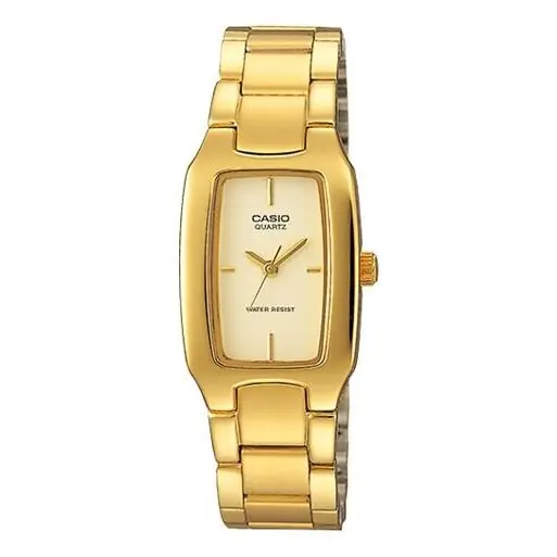 Casio Stainless Steel Quartz Watch - White