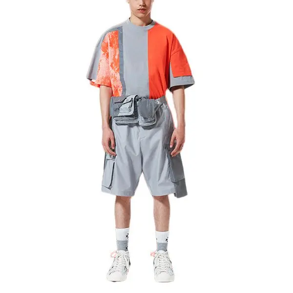 CONVERSE X Fcw Crossover Contrasting Colors Short Sleeve T-shirt