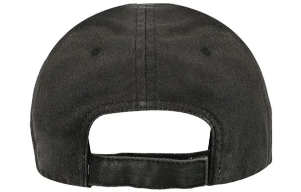 Balenciaga Washed Denim Logo Baseball Cap