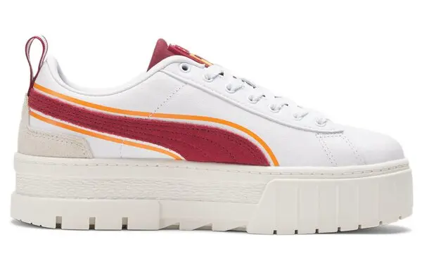 PUMA Mayze Platform Sneakers - White