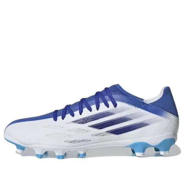 Adidas X Speedflow.3 Athletic Football Boots - White/blue