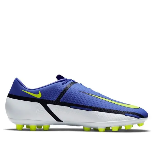 Nike Phantom Gt2 Academy Ag Soccer Cleats - Blue/silver/volt