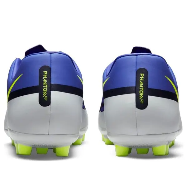 Nike Phantom Gt2 Academy Ag Soccer Cleats - Blue/silver/volt