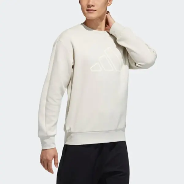 Adidas Th Doubleknit Bos Sweatshirt White