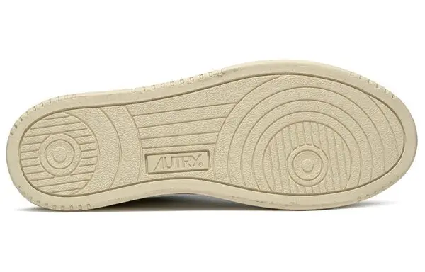 AUTRY Medalist Low Top Sneakers - White/red/suede