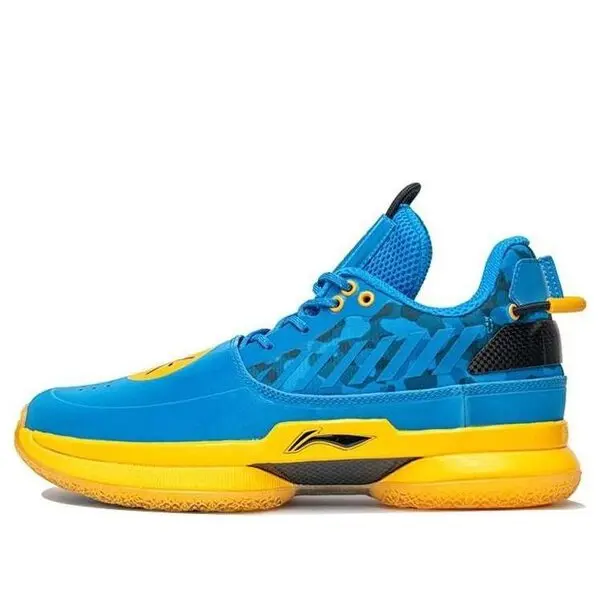 LI-NING Way Of Wade 7 Athletic Sneakers - Blue/yellow