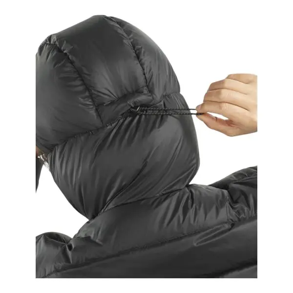 SALOMON Outline Novelty Cropped Down Hooded Jacket