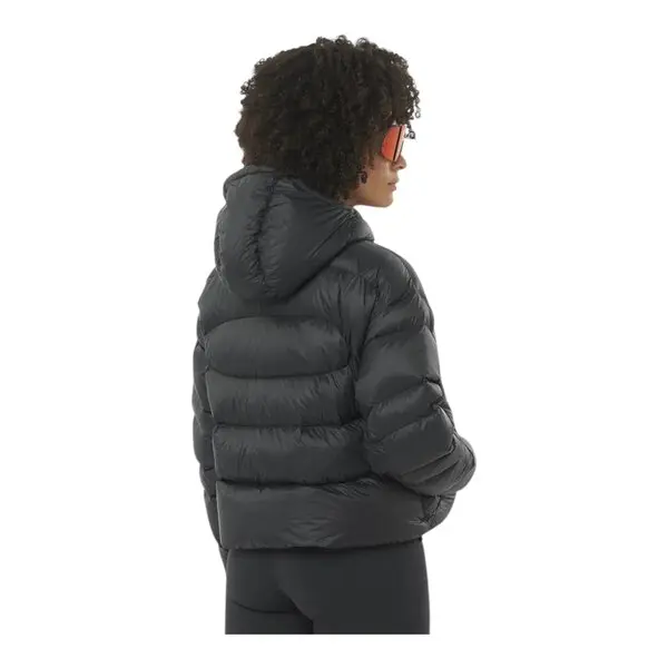 SALOMON Outline Novelty Cropped Down Hooded Jacket