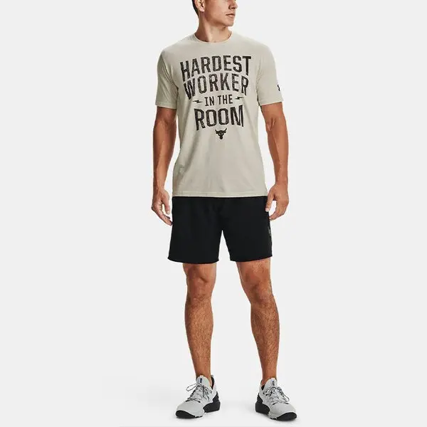 Under Armour Letter Printing Johnson Training Sports Male