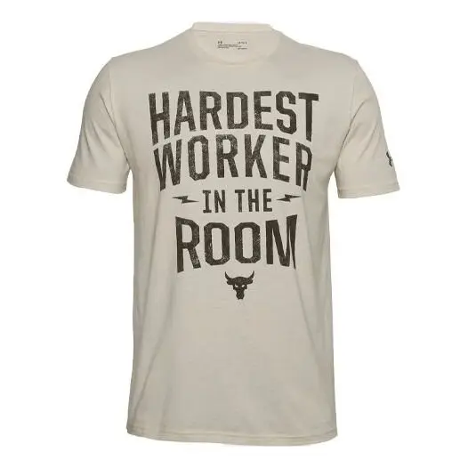 Under Armour Letter Printing Johnson Training Sports Male