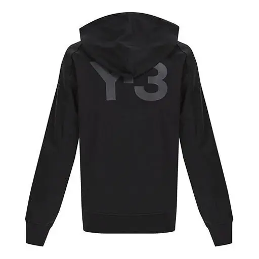 Adidas Y-3 Classic Back Large Logo Hoodie - Black