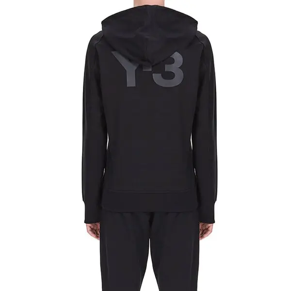 Adidas Y-3 Classic Back Large Logo Hoodie