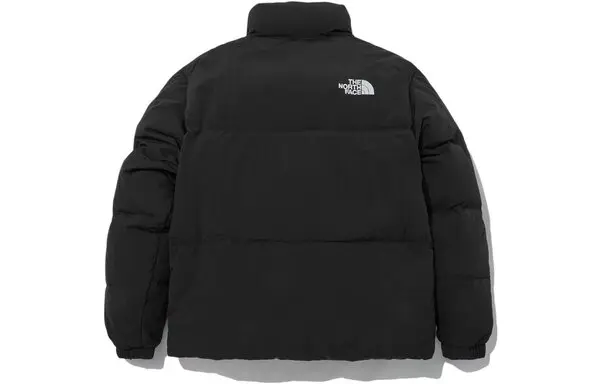 The North Face Fw22 Logo Puffer Down Jacket - Black