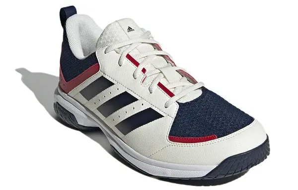 Adidas Ligra 7 Indoor Sneakers - White/black/blue