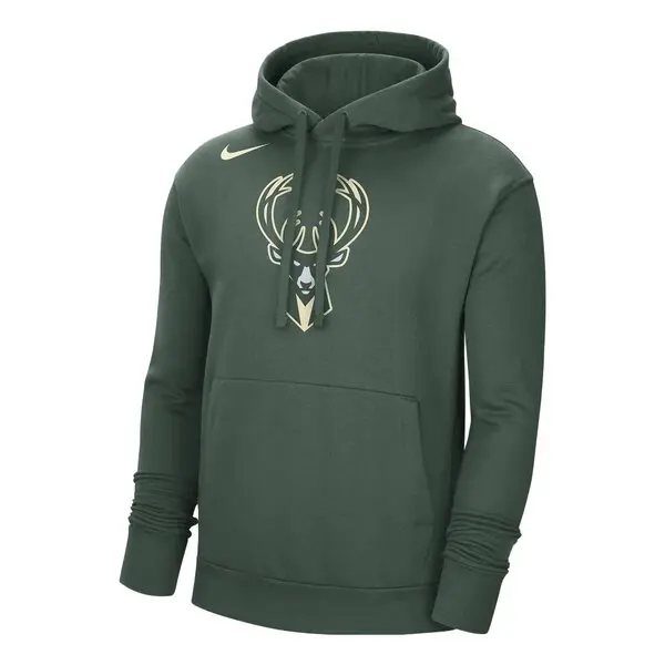 Nike X Nba Milwaukee Bucks Fleece Hoodie - Green