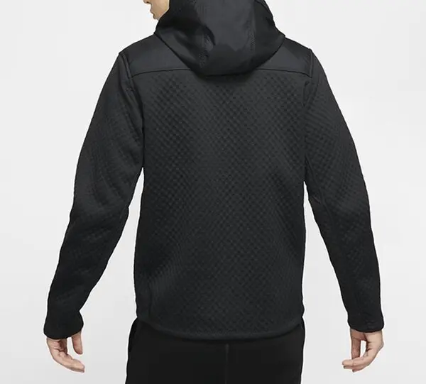 Nike Therma Long Zipper Training Jacket - Black