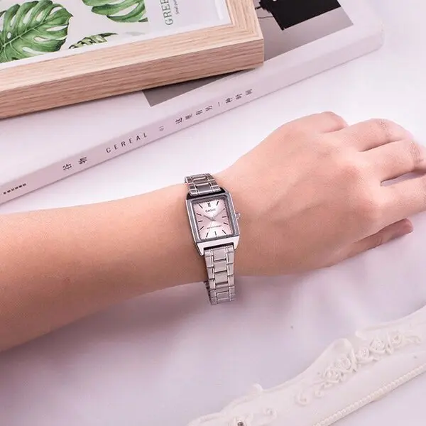 Casio Stainless Steel Strap Waterproof Analog