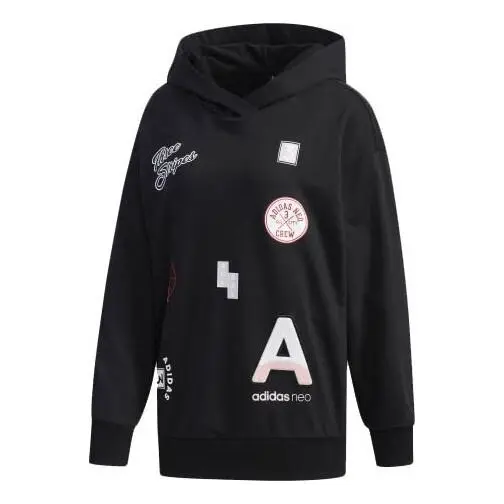 Adidas Neo Cs Sv Hdy Sports Hoodie - Black