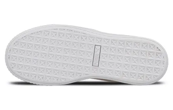 PUMA Platform Hyper Embroidered Lace Up Sneakers