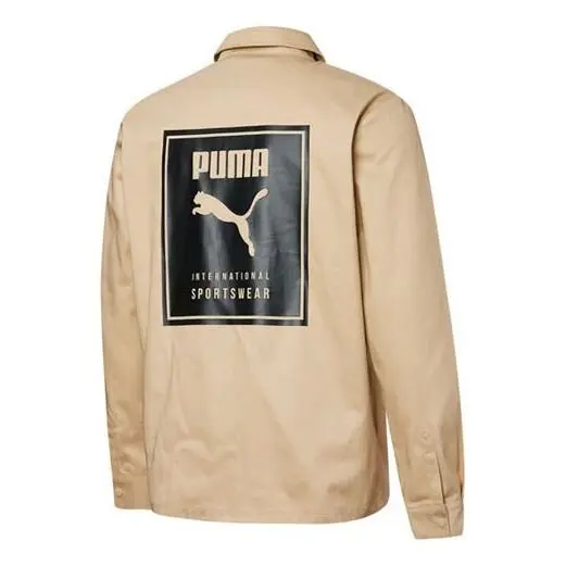PUMA Logo Printing Retro Cargo Jacket