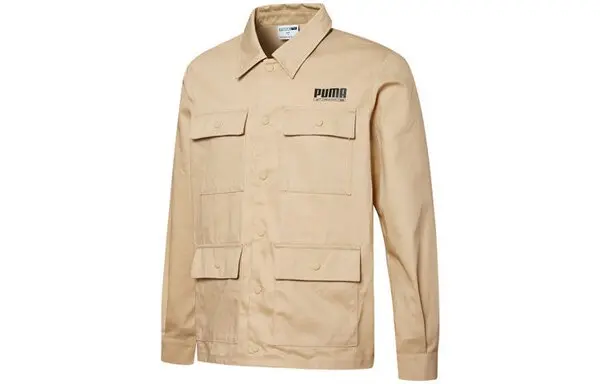 PUMA Logo Printing Retro Cargo Jacket