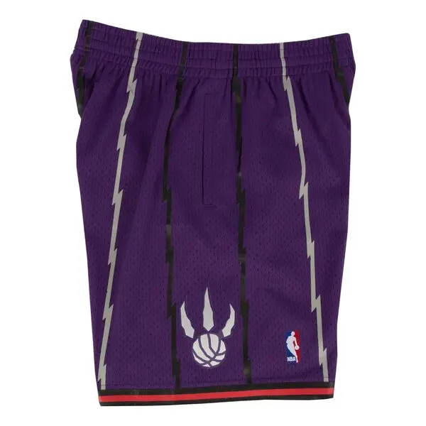 Mitchell & Ness X Nba Toronto Raptors 1998-99 Road Swingman Shorts - Purple