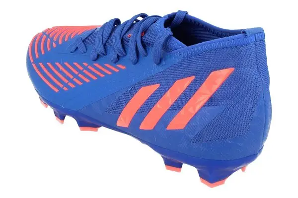 Adidas Predator Edge.2 Hg Ag Football Boots - Blue/orange/brown