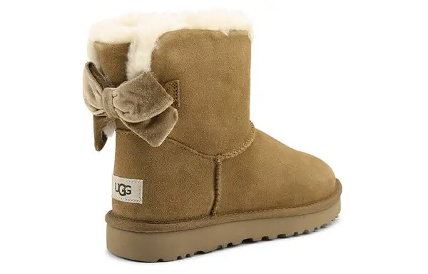 UGG Mini Bailey Bow Velvet Ribbon 2.0 Boots