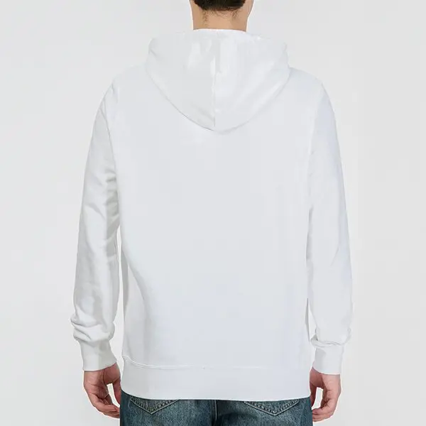 PUMA Contrasting Colors Logo Printing Knit Hoodie