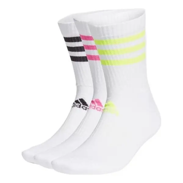 Adidas 3-stripes Crew Socks 3 Pairs - Default Colorway