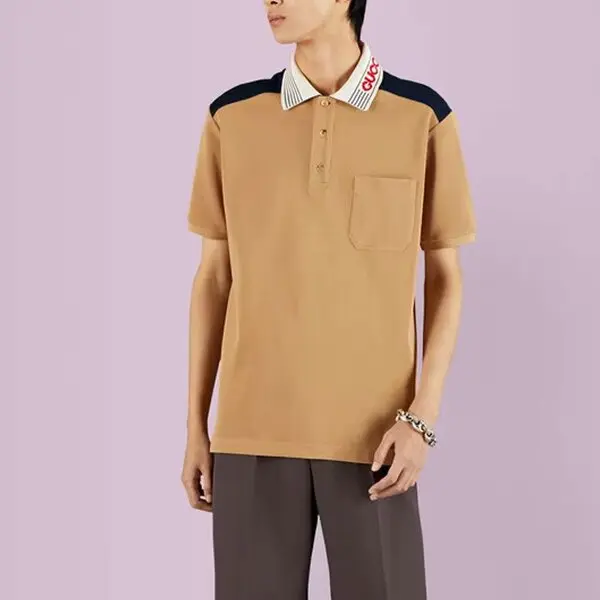 Gucci Cotton Jersey Polo Shirt