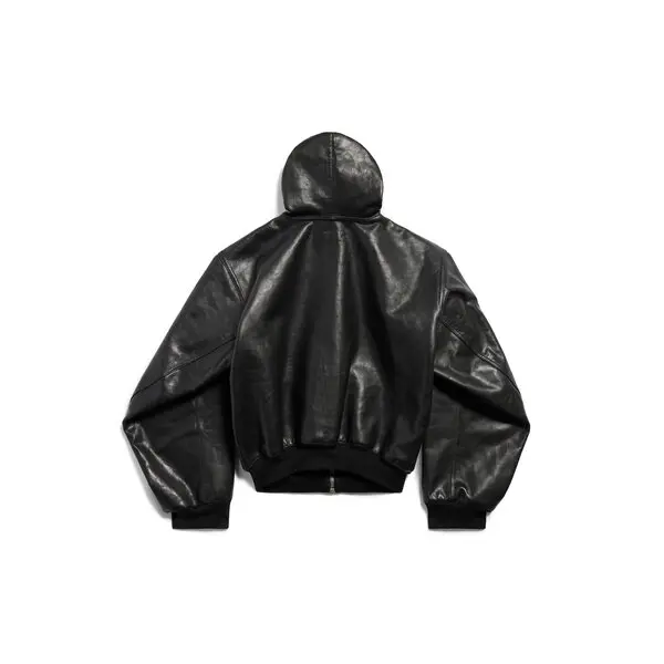 Balenciaga Lined Zip-up Hoodie