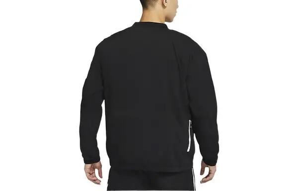 Nike Long Sleeve Pullover With Sporty Stripes
