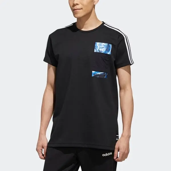 Adidas Neo X Crossover Short Sleeve T-shirt - Black