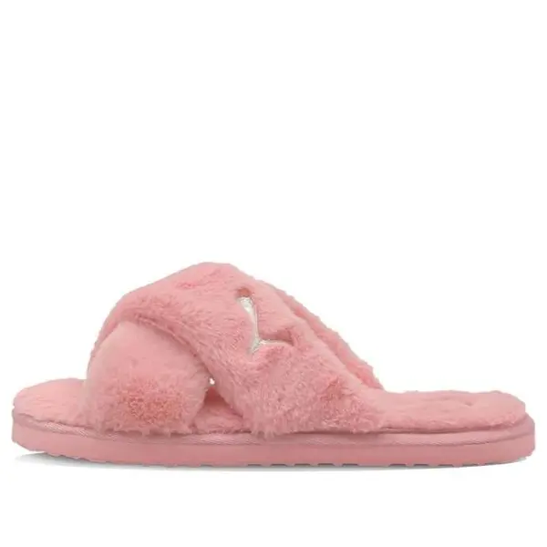 PUMA Fluff X Strap Slide - Pink