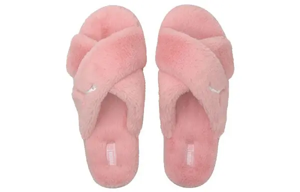 PUMA Fluff X Strap Slide - Pink