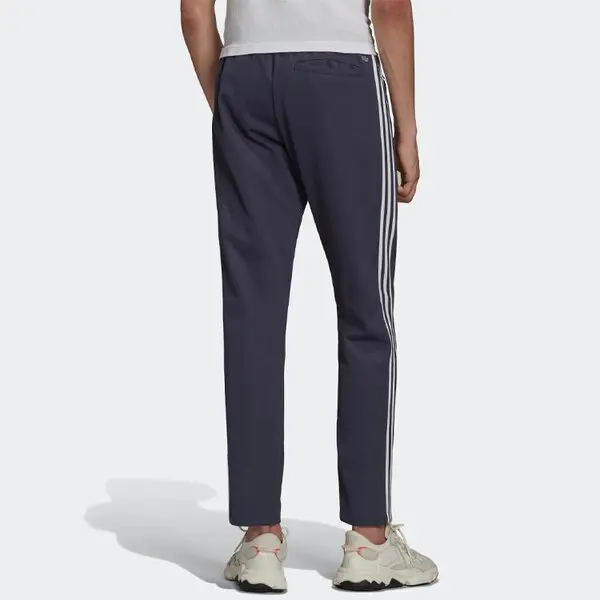 Adidas Originals Solid Color Straight Slim Fit Sports Pants/trousers/joggers Blue - Multi-color