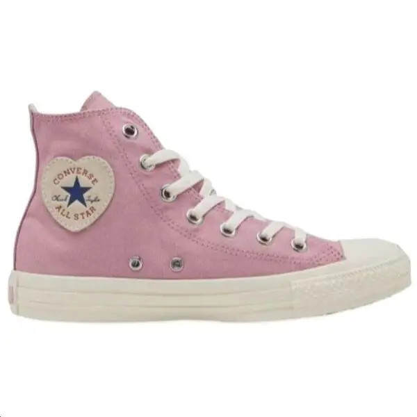 CONVERSE Chuck Taylor All Star Heartpatch Hi Sneakers - Pink