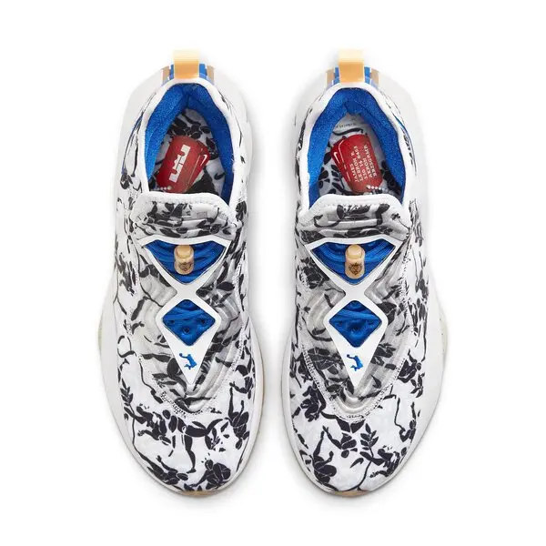 Nike Lebron Soldier 14 'sisterhood' High Top Sneakers - Black/white/blue